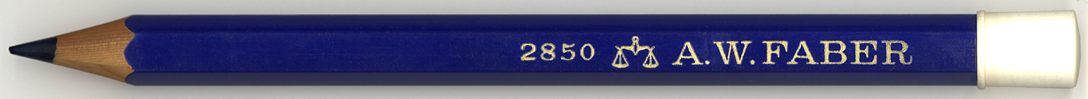 A.W. Faber 2850 - Bob Truby’s Brand Name Pencils