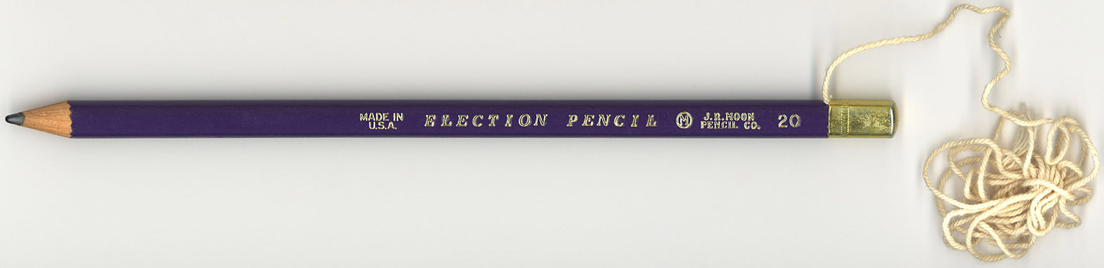 Election Pencil 20 - Bob Truby’s Brand Name Pencils