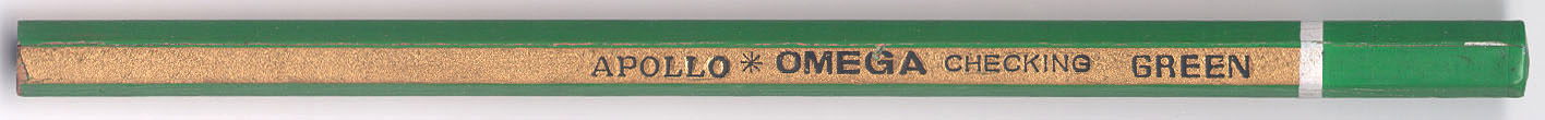 Omega checking Green by X - Unknown | Brand Name Pencils