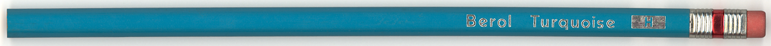 Turquoise H by Berol Pencil Co. | Brand Name Pencils