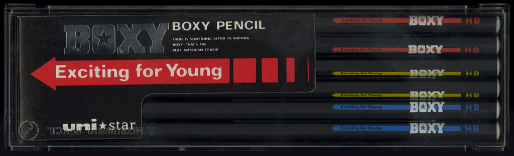 uni star Boxy Exciting For Young HB by Mitsubishi Pencil Co. | Brand ...