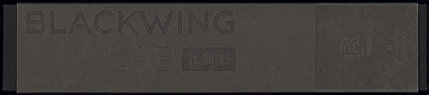 Blackwing Lab 11.28.25 by Palomino | Brand Name Pencils